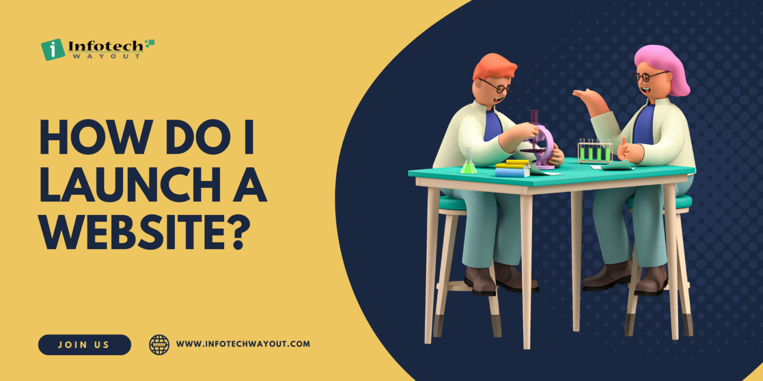 How Do I Launch a Website? Step-by-Step Guide for Beginners | Infotech ...